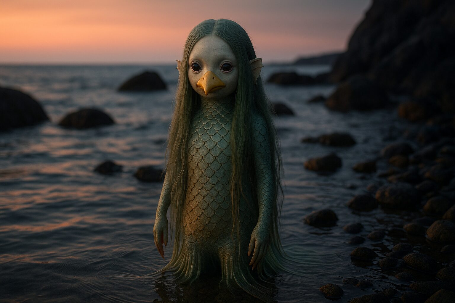 【妖怪】アマビエは女神からの転生？人魚とは違った可愛さある…よね